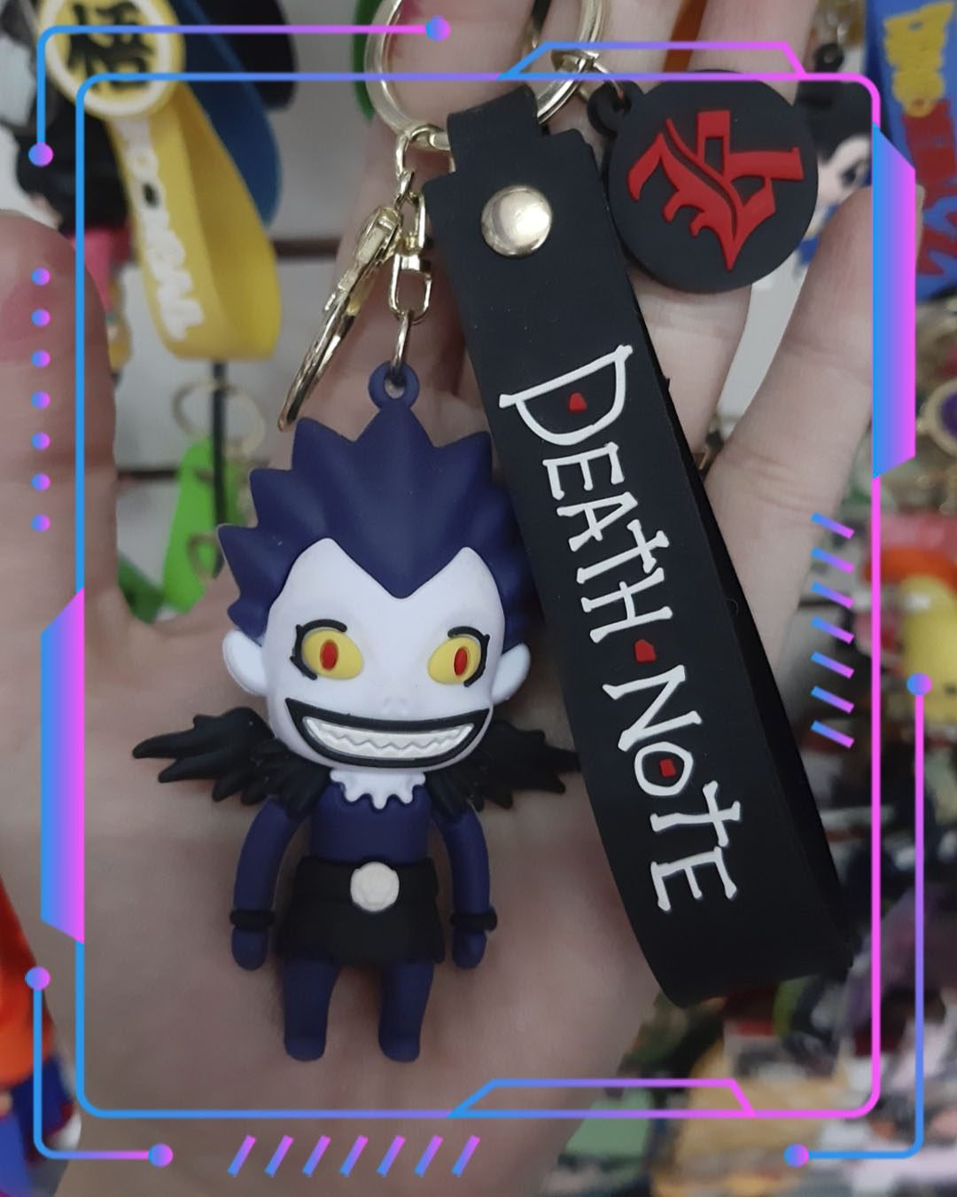 Llavero Death Note, Ryuk – Pixel and Prints