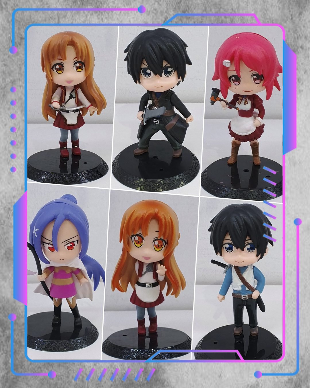Figuras Sword Art Online Chibis – Pixel and Prints
