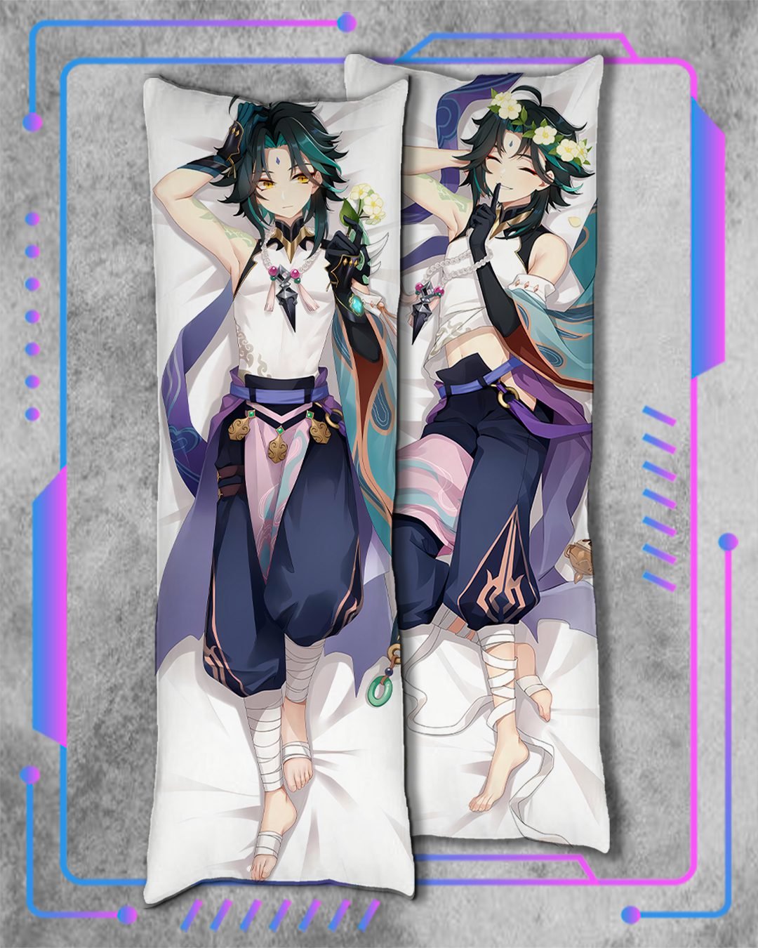 Dakimakura Genshin Impact, Xiao – Pixel and Prints