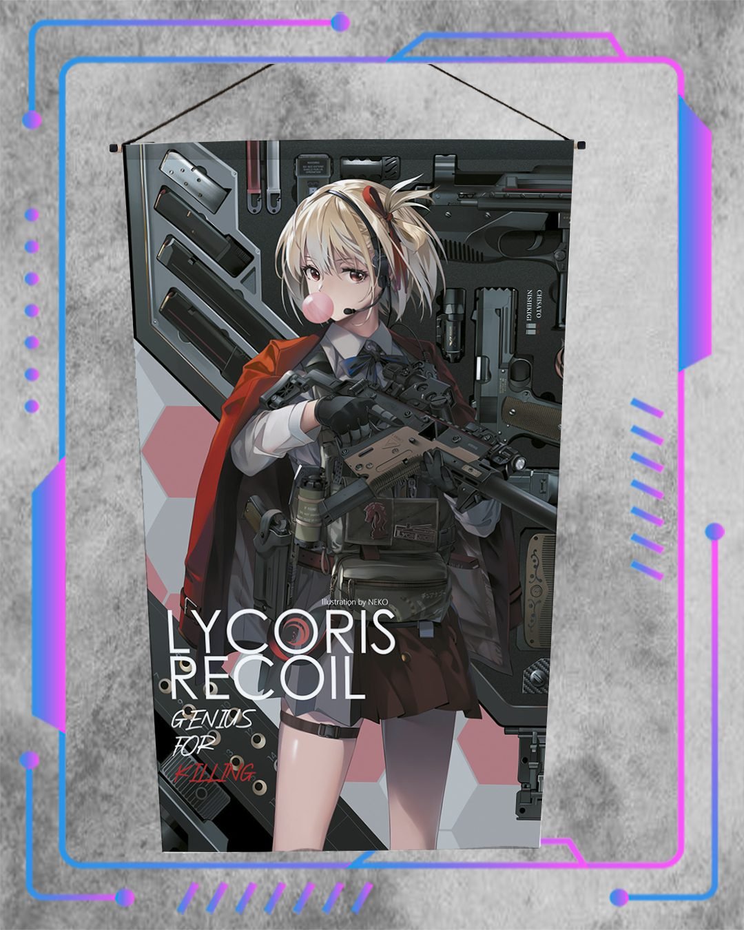 Banner Lycoris Recoil – Pixel and Prints