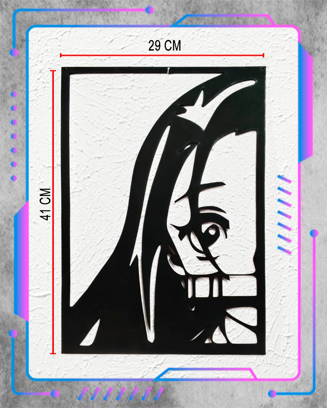 Cuadro 2D Demon Slayer, Nezuko – Pixel and Prints