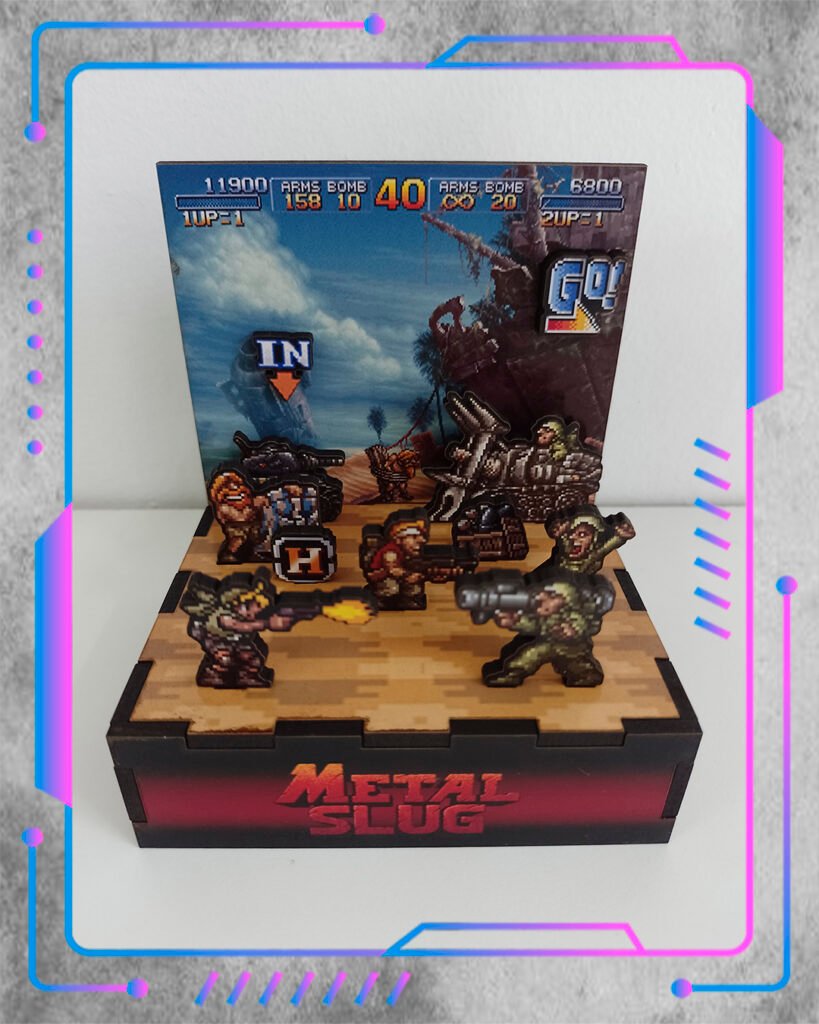 Diorama Metal Slug – Pixel and Prints