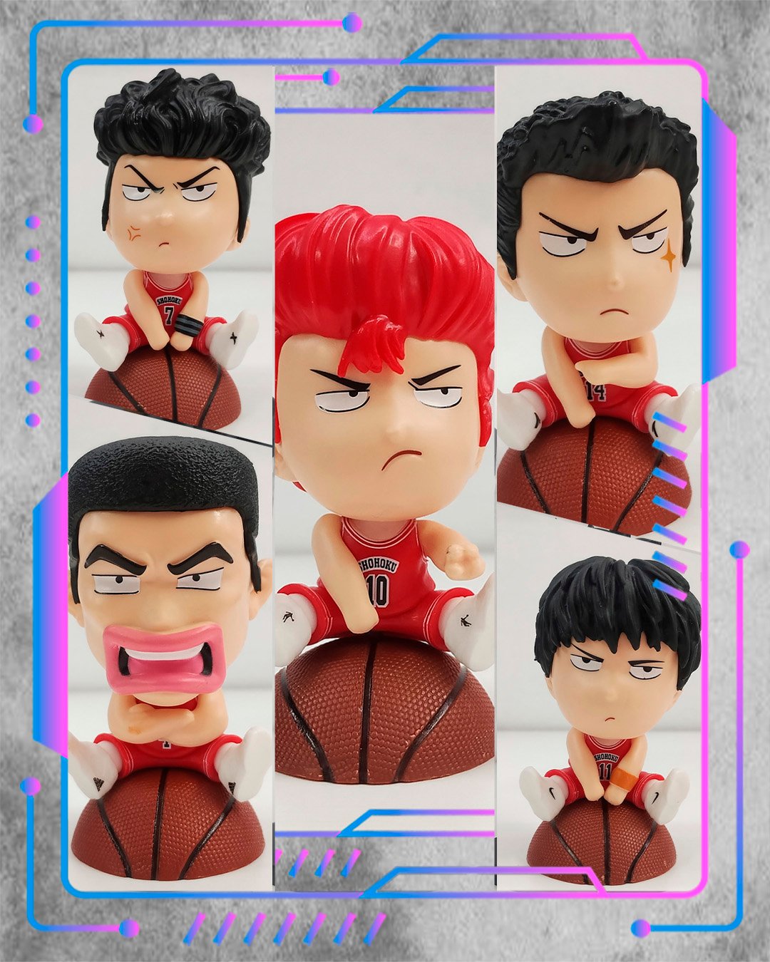 Figuras Chibi Slam Dunk – Pixel and Prints